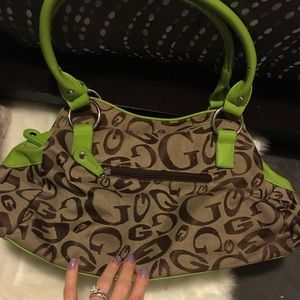 Guess | Bags | Lime Green Guess Purse | Poshmark